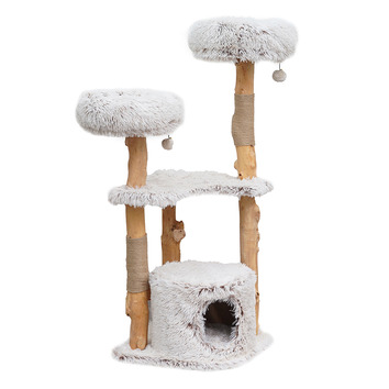 Cattitude 121cm Kitty Delight Cat Tree | Temple & Webster