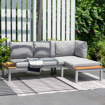 Temple & Webster 2 Seater Maui Outdoor Modular Lounge Chairs