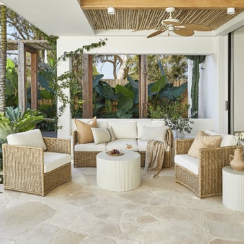 Temple & Webster 5 Seater Bronte Outdoor Lounge Set