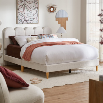 Temple & Webster Poppy Popsicle Chenille Bed