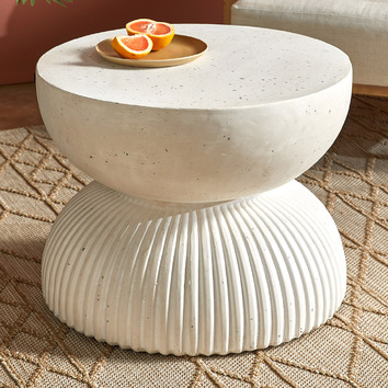 Temple & Webster Kahuna Polystone Outdoor Coffee Table