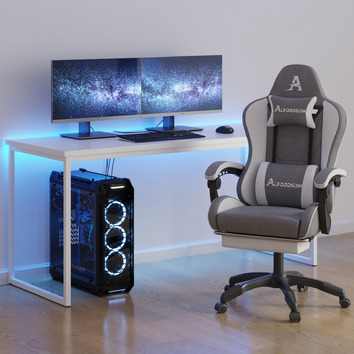 Temple & Webster Eros & Axel Gaming Office Furniture Set