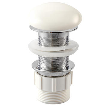 Temple & Webster Sabina 32mm White Ceramic Pop-up Waste