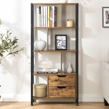 Temple & Webster Damien 7 Shelf Bookcase