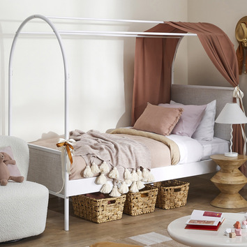 Kids' Arch Canopy Single Bed | Temple & Webster