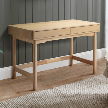 Rupert 2 Drawer Writing Desk | Temple & Webster