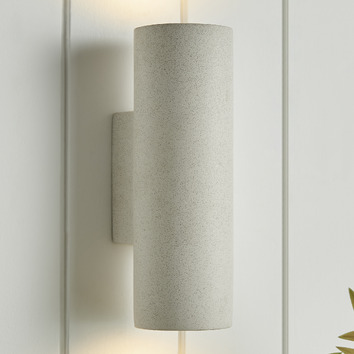 Temple & Webster Ambrose Terrazzo Outdoor Up-Down Wall Light