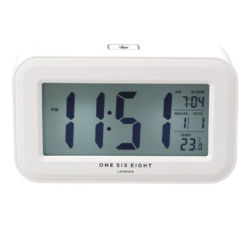 OneSixEightLondon Rielly Digital Alarm Clock | Temple & Webster