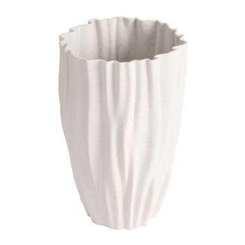 White Matilda Ceramic Vase | Temple & Webster