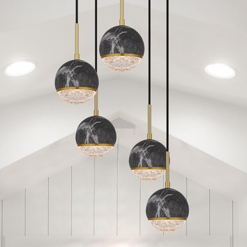 Oneta 5 Light Pendant | Temple & Webster