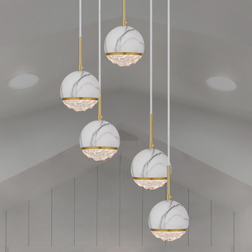 Bright Sea Lighting Oneta 5 Light Pendant | Temple & Webster