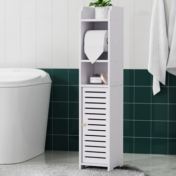 Dwell Home Valette Bathroom Cabinet with Toilet Roll Holder | Temple ...