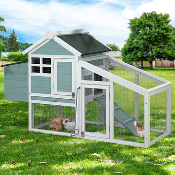 Audrey Chicken Coop & Rabbit Hutch | Temple & Webster