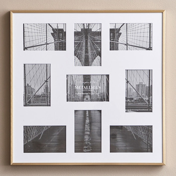 Maddison Lane Amara 4 x 6" 9 Slot Collage Photo Frame | Temple & Webster