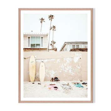 PrinthouseCollective Gone Swimming Framed Printed Wall Art | Temple ...