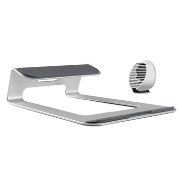 Ergonomic Laptop Stand with USB Cooling Fan | Temple & Webster