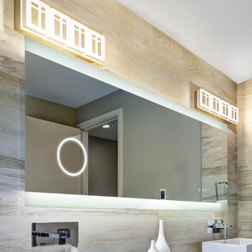 Luxe View Co Morley LED Demister Mirror | Temple & Webster