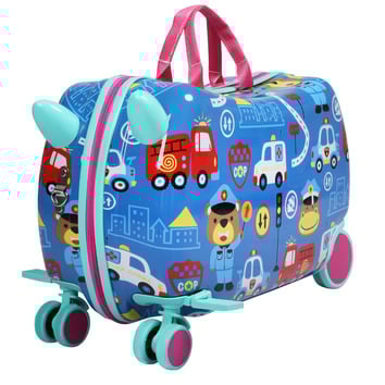 Oakleigh Home Kids' Car Ride-On Suitcase | Temple & Webster