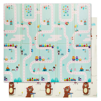 Oakleigh Home Train Trip Adventures Play Mat | Temple & Webster