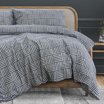 Radisson Home Fletcher Cotton Quilt Cover Set | Temple & Webster