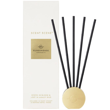 GlasshouseFragrances Dual Scent Reed Diffuser Set | Temple & Webster