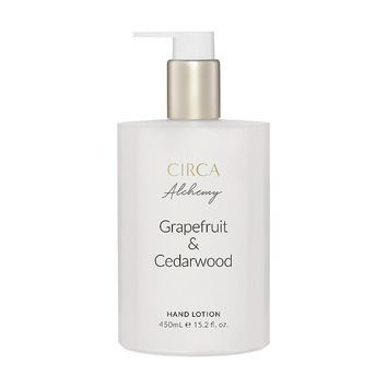 450ml Bathroom Alchemy Grapefruit & Cedarwood Hand Lotion | Temple ...