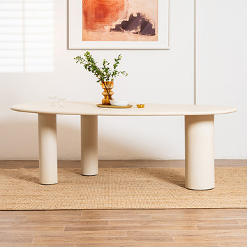 Keys Road Designs Marina Pebble Dining Table | Temple & Webster