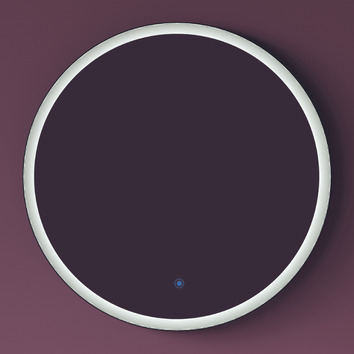 Marmo Round LED Mirror | Temple & Webster