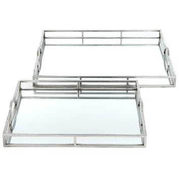 Hub Living 2 Piece Timmy Serving Tray Set | Temple & Webster