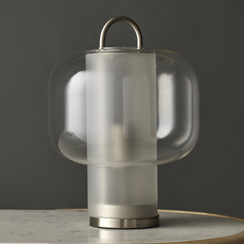 Titus Iron & Glass Table Lamp | Temple & Webster