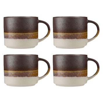 Maxwell & Williams The Mug Club Earthy 370ml Stoneware Mugs | Temple ...