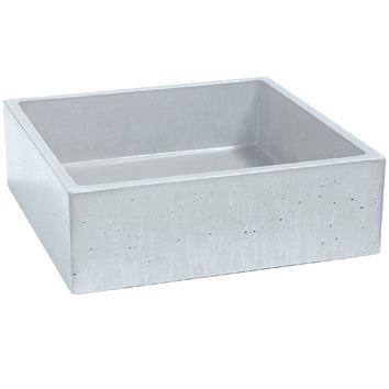 Tarik 382mm Square Concrete Above Counter Basin | Temple & Webster
