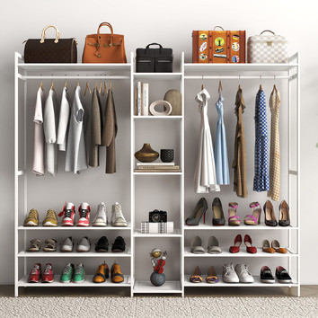 Chiswick Living Perez 13 Shelf Clothing Rack | Temple & Webster