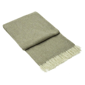 Capeview Interiors Chiswick Merino Wool-Blend Throw Rug | Temple & Webster