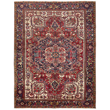 Cadence Hand-Knotted Wool Persian Rug | Temple & Webster