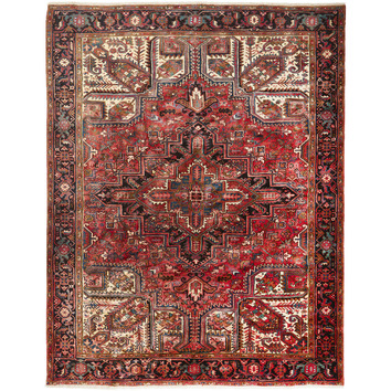 Garlan Hand-Knotted Wool Persian Rug | Temple & Webster