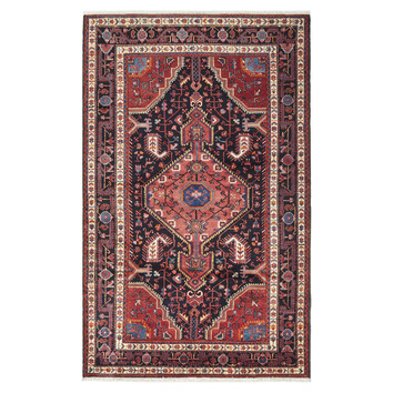 Kamran Hand-Knotted Wool Persian Rug | Temple & Webster