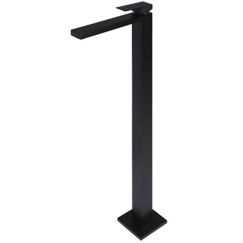 Square Freestanding Bath Mixer Tap | Temple & Webster