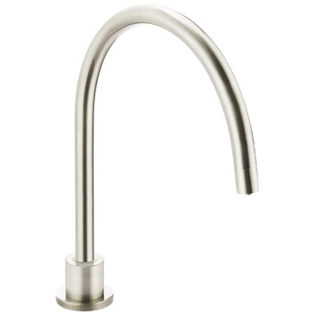 Meir Round High-Rise Swivel Bath Hob Spout | Temple & Webster