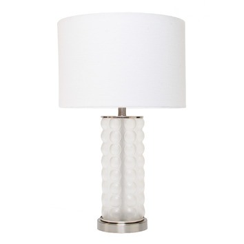 65cm Frieda Glass Table Lamp | Temple & Webster