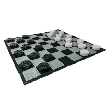 JenjoGames Giant Draughts Outdoor Checker Game Set | Temple & Webster