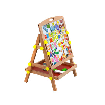 JenjoGames Kids' 2 Sided Magnetic Easel Set | Temple & Webster