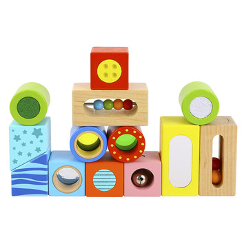TookyToy Tooky Toy Texture & Sound Blocks | Temple & Webster
