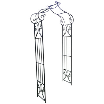 The Complete Garden Muriel Metal Garden Arch | Temple & Webster