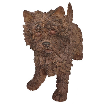 Declan Yorkshire Terrier Fibrestone Statue | Temple & Webster