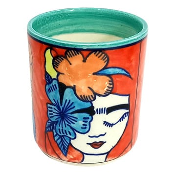 Freda Kahlo Ceramic Planter Pot | Temple & Webster