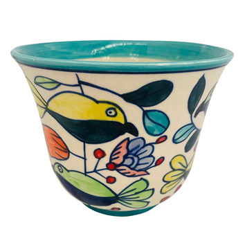 Artisan&Co Bird Ceramic Planter Pot | Temple & Webster