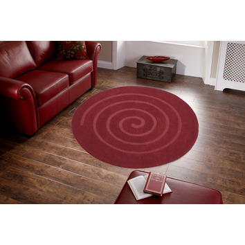 Boulevarde Rugs Swirl Red Rug | Temple & Webster