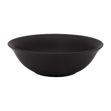 VTWonen Matte Black 23cm Porcelain Bowl | Temple & Webster