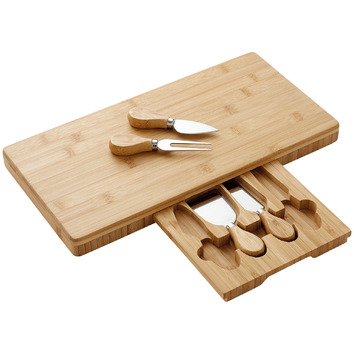 Tempa 5 Piece Fromagerie Serving Board & Cheese Knife Set | Temple ...